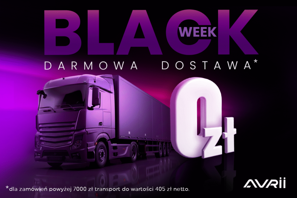 BLACK WEEK 2025 w Avrii – wszystko, co musisz wiedzieć o promocji Avrii